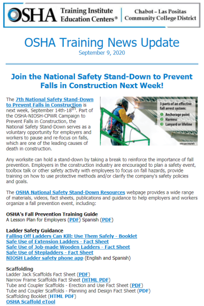 Resources – OSHA Safety Compliance Training for the Workplace in ...
