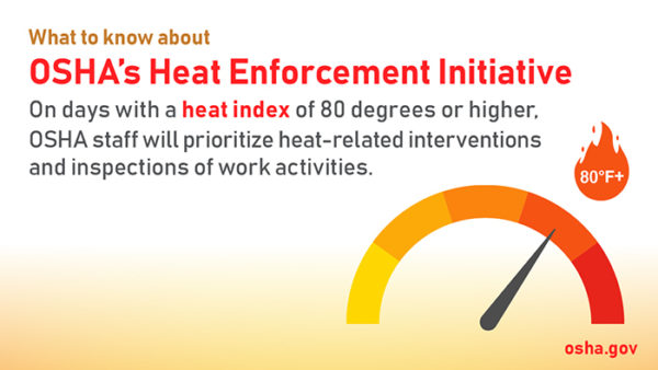 OSHA Announces New Initiative to Protect Workers from Extreme Heat ...