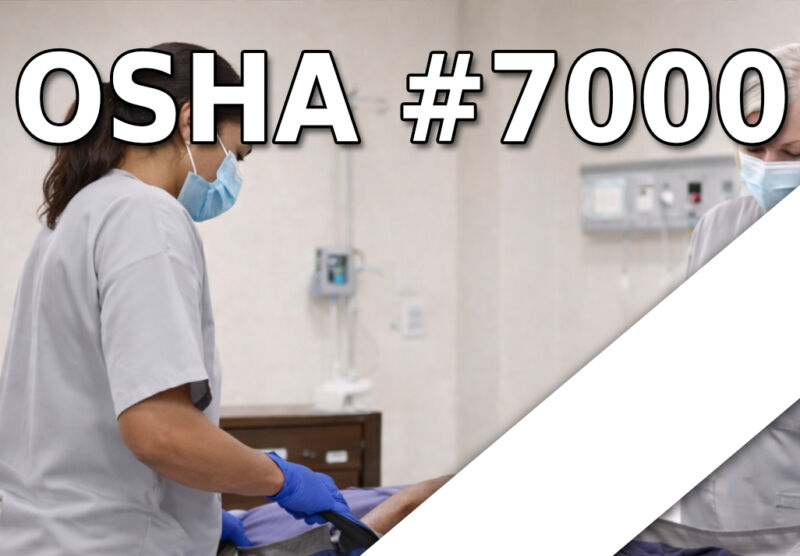 Safe Patient Handling OSHA #7000 - OSHA Training Institute Education ...